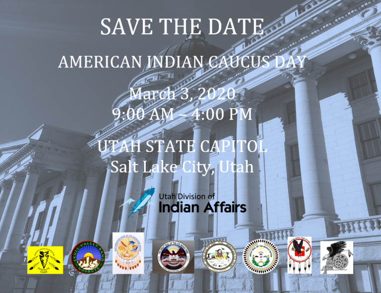 2020 American Indian Caucus Day | Utah Division of Indian Affairs